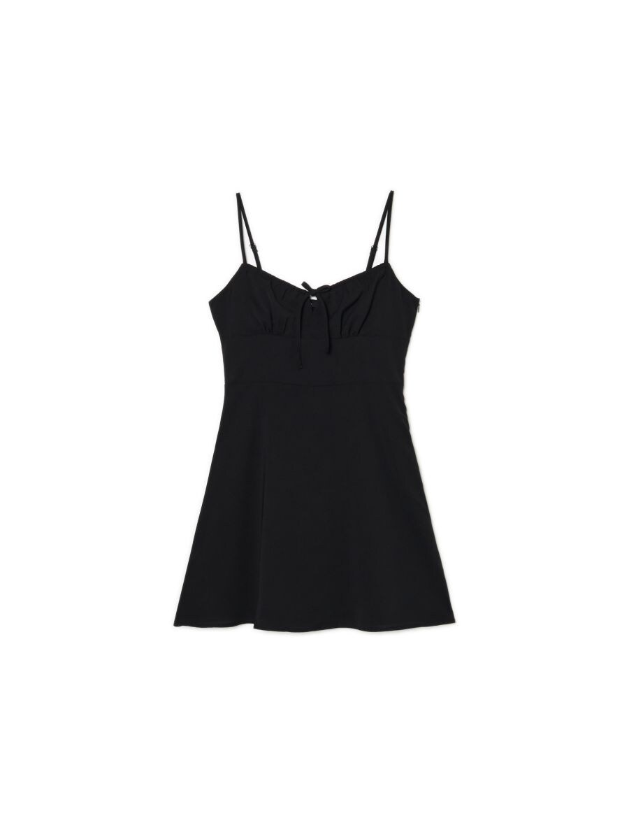 Vestido Mini Negro Color Negro Cropp 161as 99x