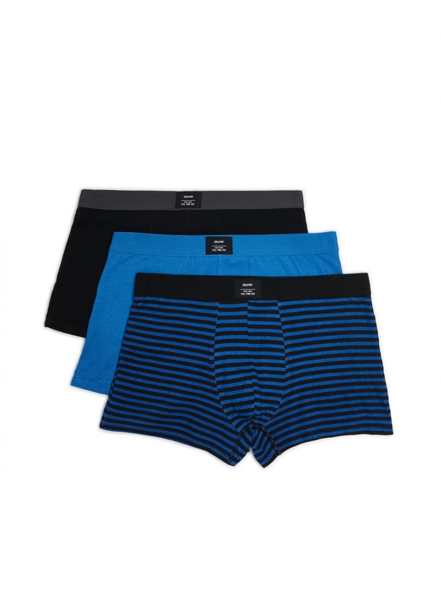 Set de 3 perechi de boxeri Culoare albastru - CROPP - 2886Z-55X