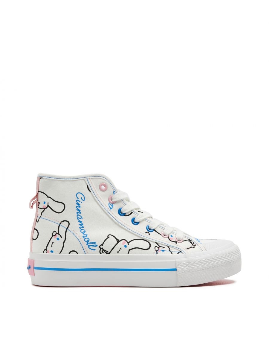 Visoke patike Cinnamoroll - Hello Kitty and Friends Boja bijelo - CROPP ...