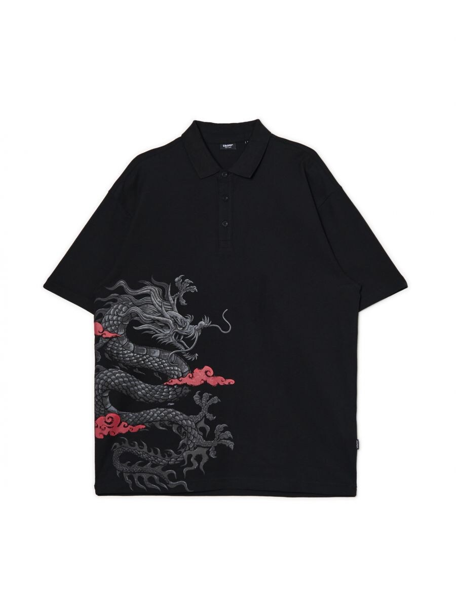 Polo de hombre Color Negro - CROPP - 8308Y-99X