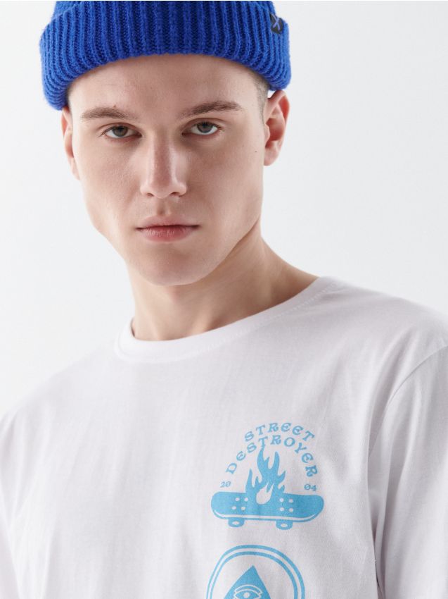 Koszulki męskie - streetwear, młodzieżowe | Kup online w Cropp!