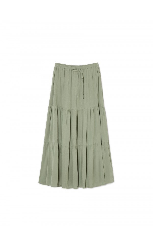 Falda lisa Color turquesa pálido - CROPP - 0050Z-06X