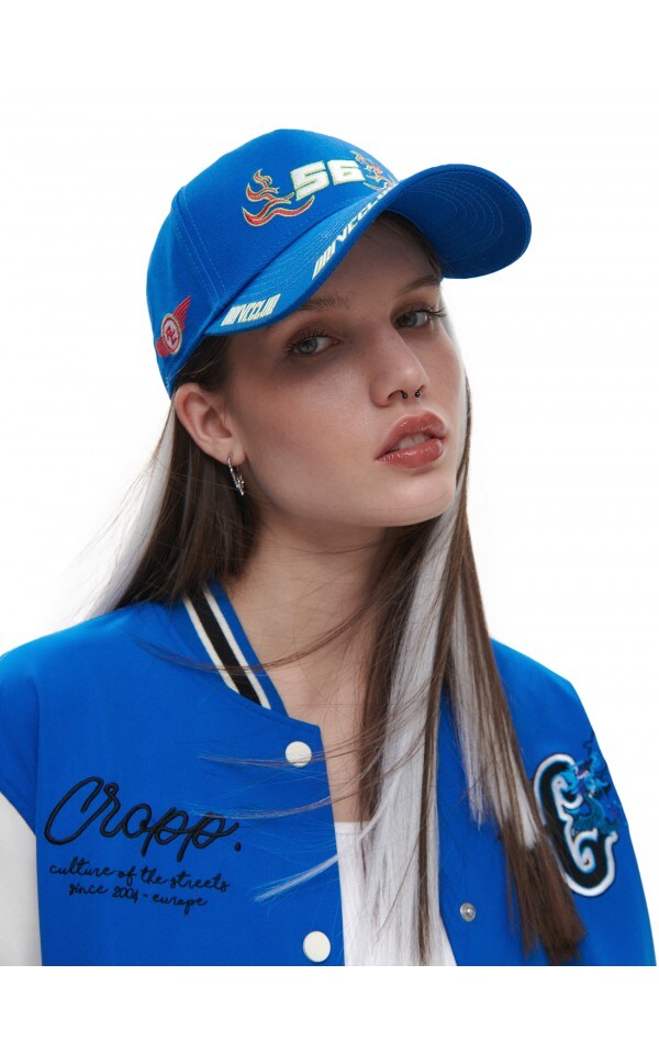 Șapcă cu cozoroc Culoare indigo - CROPP - 0307S-57X