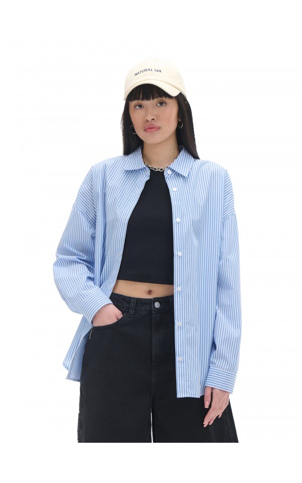 Cămașă Culoare albastru-pal - CROPP - 0506Z-05X