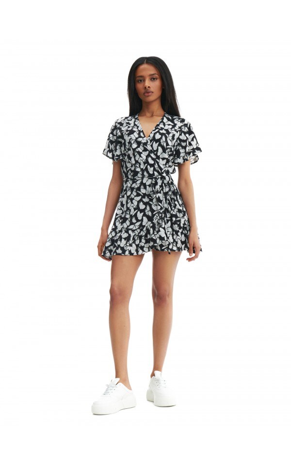 LADIES` DRESS & BELT, CROPP, 1440S-90M
