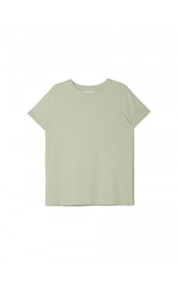 Tricou Culoare verde-pal - CROPP - 2361S-07X