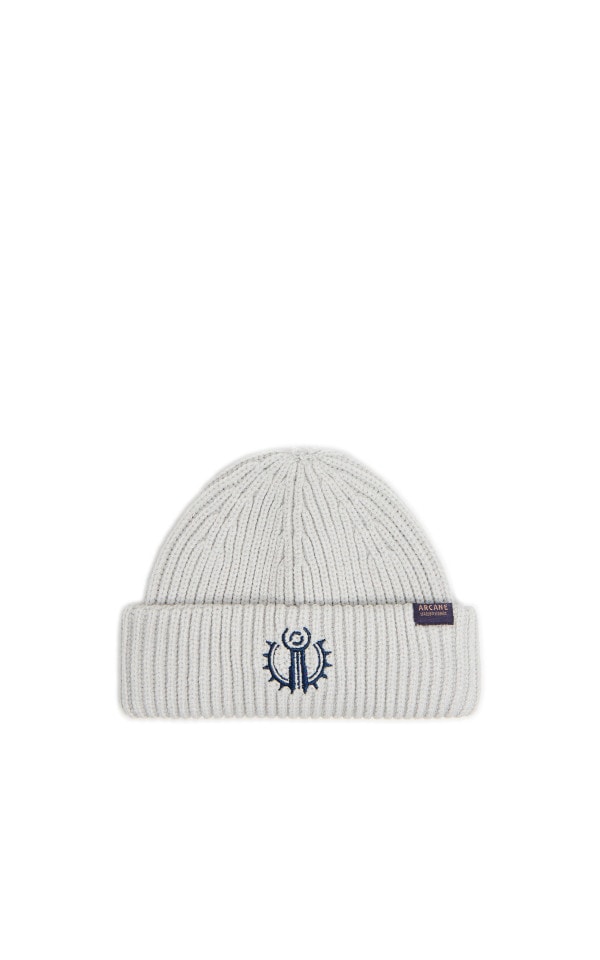 Jasnoszara czapka beanie Arcane - CROPP - 289FY-09X