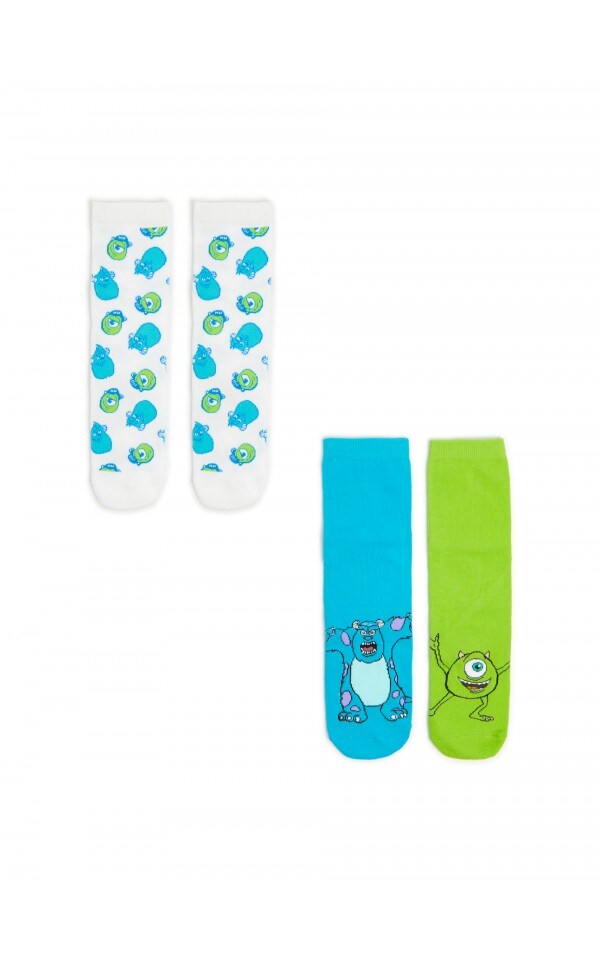 Komplet od 2 para čarapak Monsters, Inc. Boja akvamarin - CROPP - 3070Z-56X