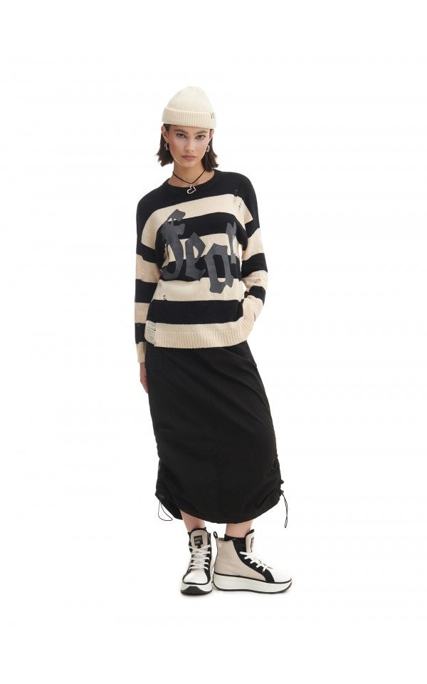 Jersey Color Negro Cropp 3440w 99x