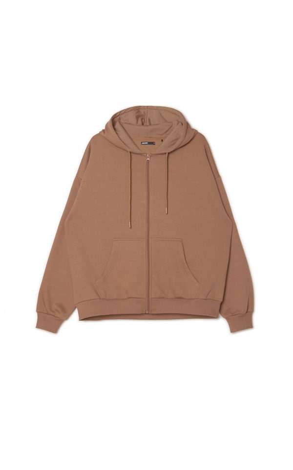 Hanorac Culoare maro - CROPP - 3611W-88X