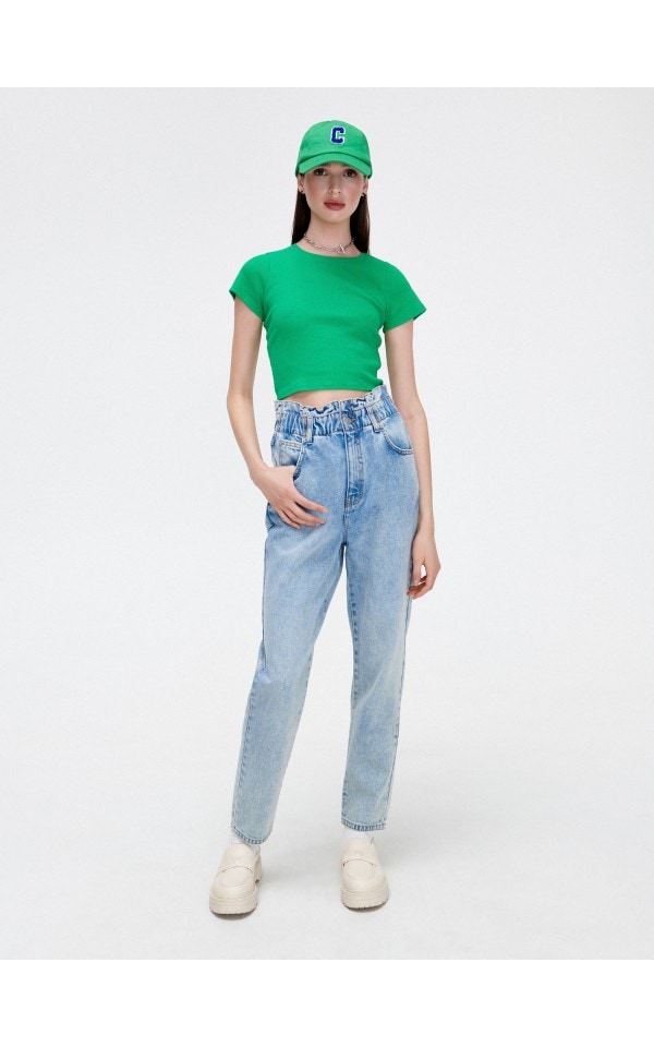 Vaqueros slouchy azules Color Azul - CROPP - 5830N-50J