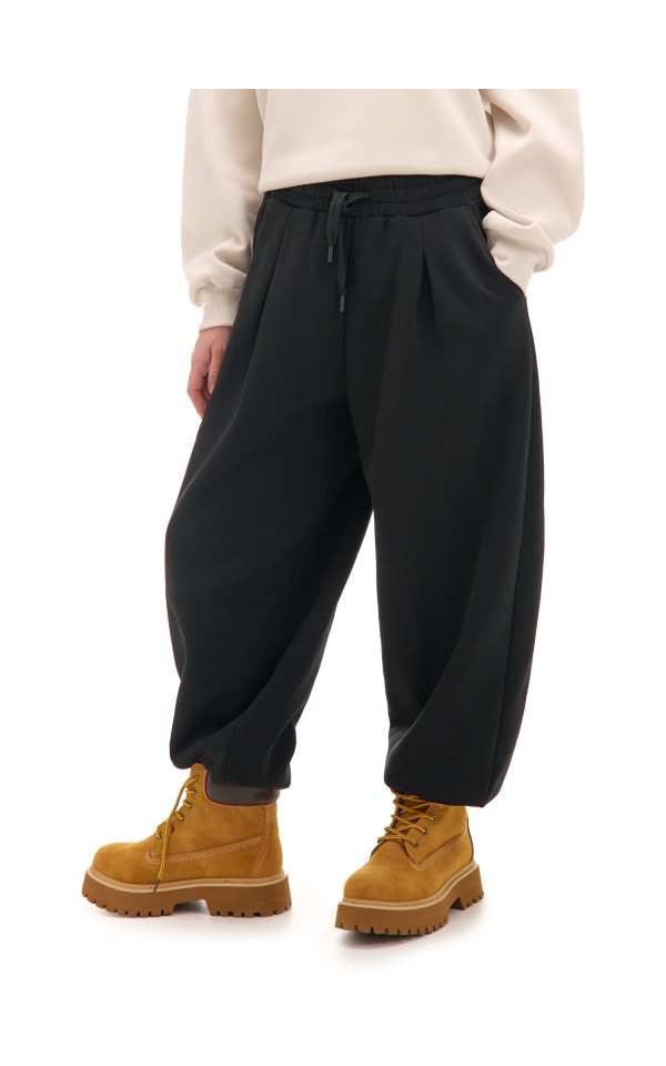 Czarne joggery z wysokim stanem - CROPP - 621AR-99X