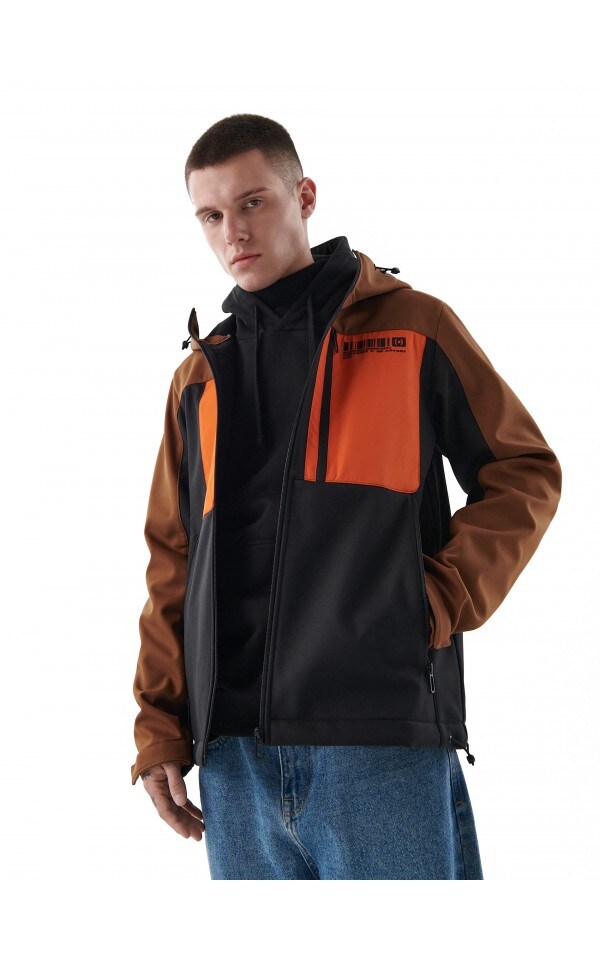 Hanorac Culoare maro-închis - CROPP - 7198N-89X