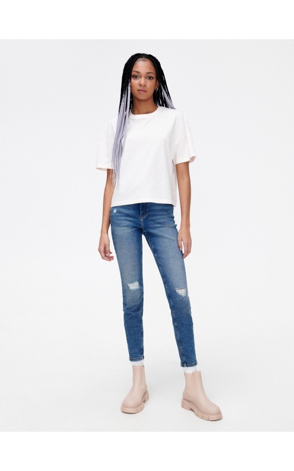 Skinny-Jeans, CROPP, 7427N-55J