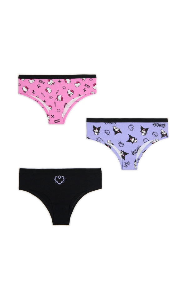 3 pack majtek hipster Hello Kitty i Kuromi - CROPP - 812AU-MLC