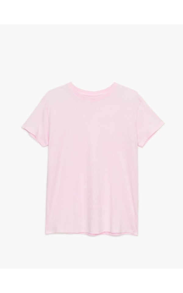 Tricou oversized uni Culoare roz-pastel - CROPP - 8883G-03M