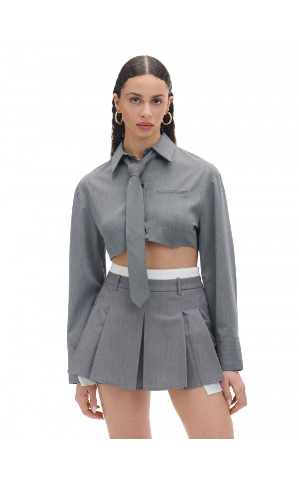 Mini φούστα Χρωμα light grey - CROPP - 9533Y-09X